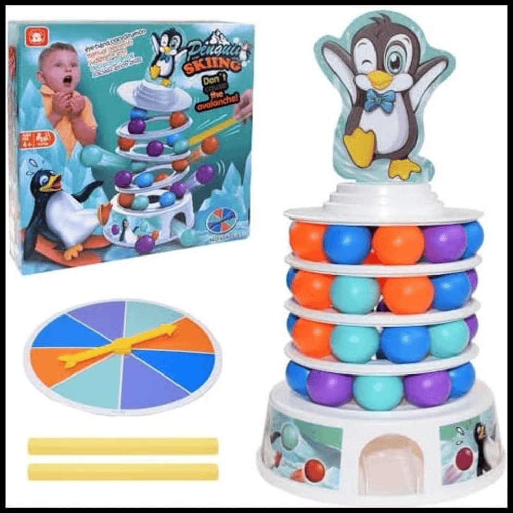 Toy. SKIING BALLS GAME