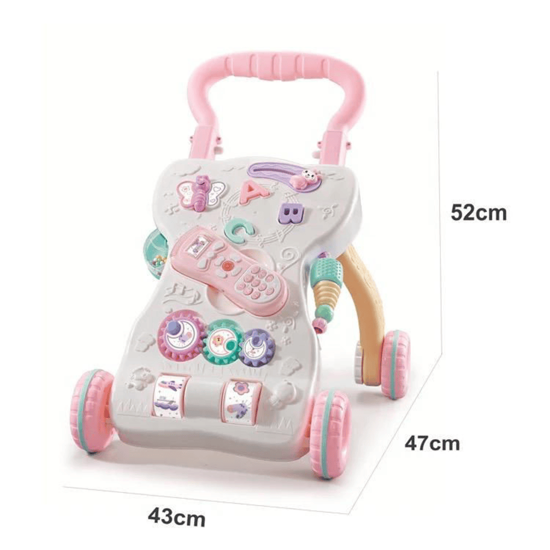 Toy. Baby Walker - pink