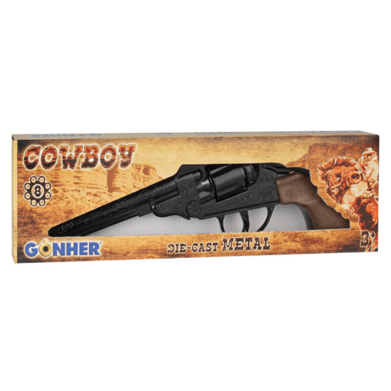 Toy. Cowboy Revolver, 8 shots