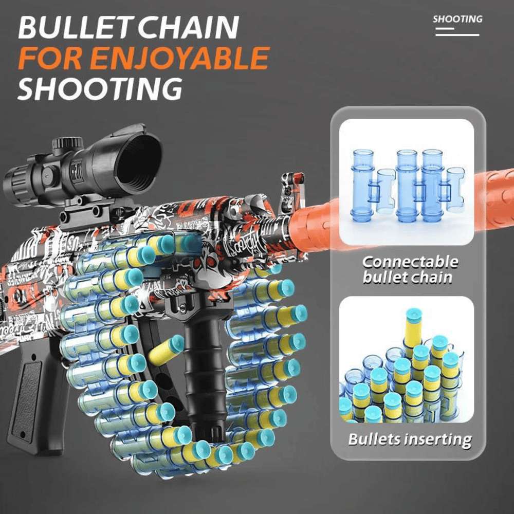 Toy. Ak47 Softball Gun