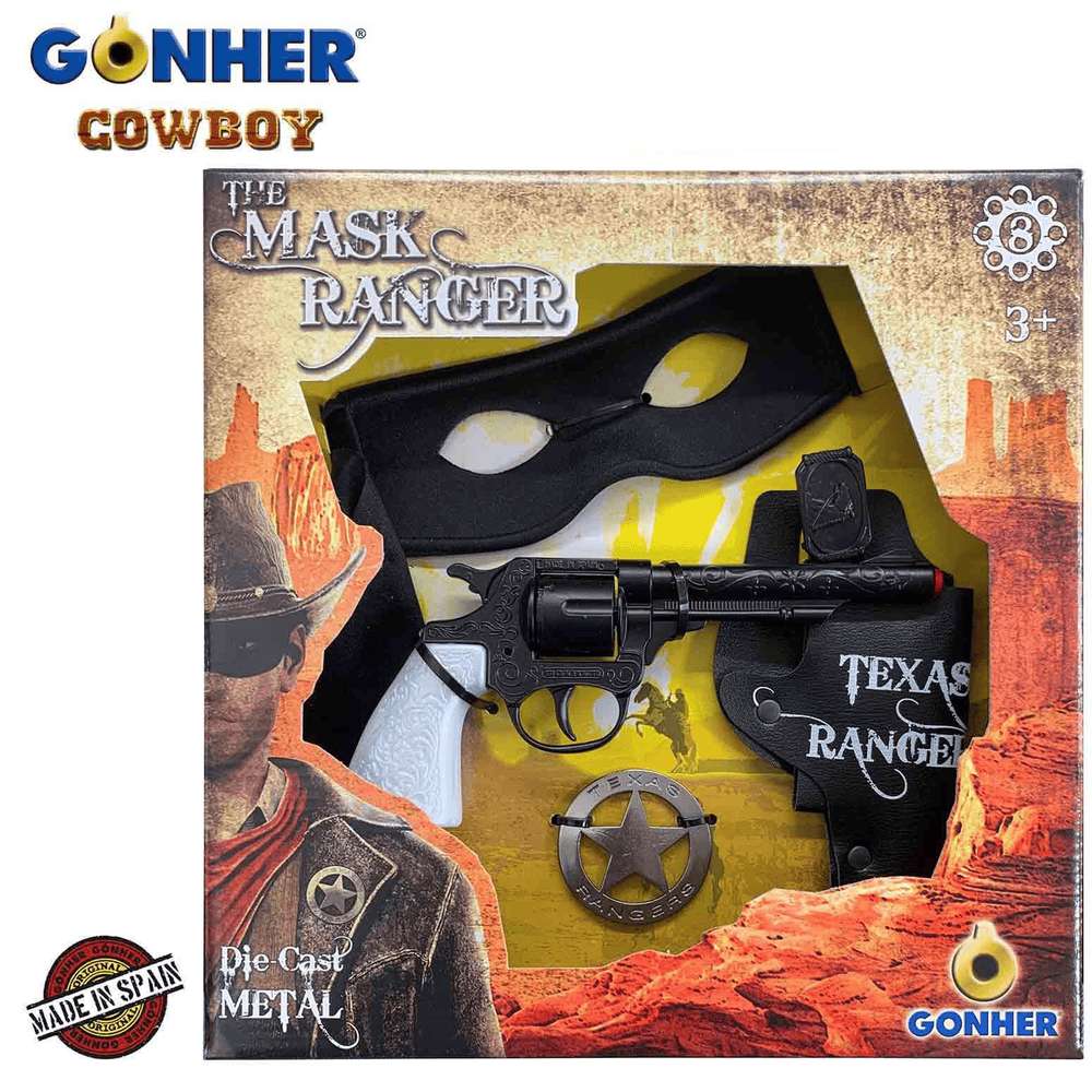 Toy. The Mask Ranger 8 sh. - Single Revolver