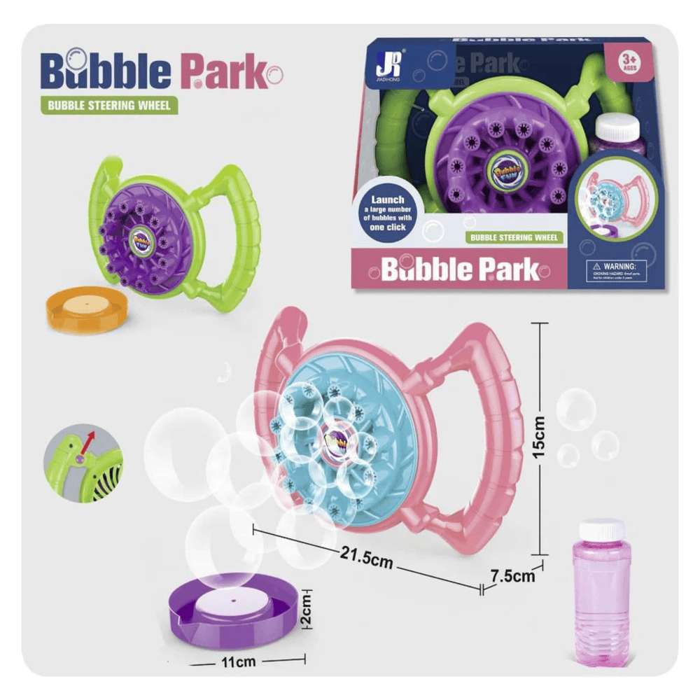 Toy. Bubble Steering Wheel