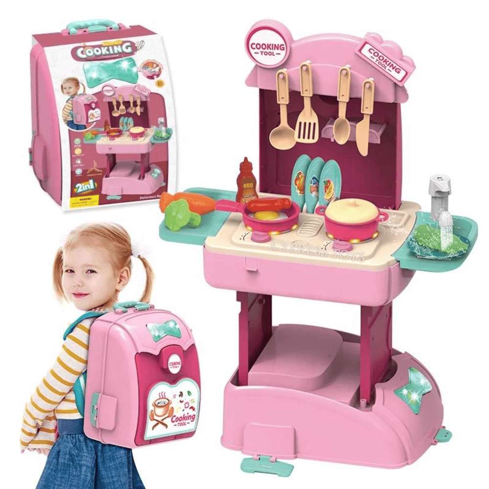 Toy. Kids kitchen bag