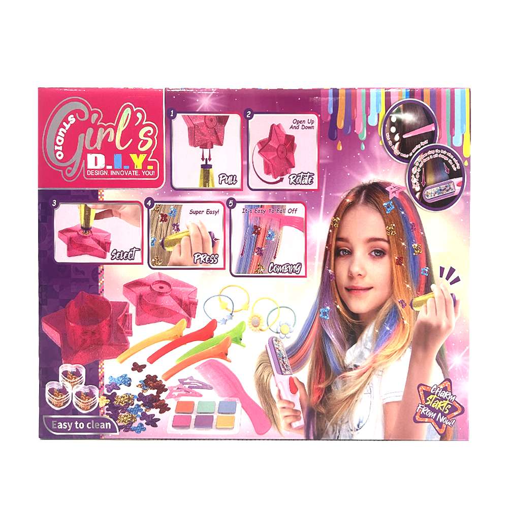 Toy. hair kit Hair style make your own style