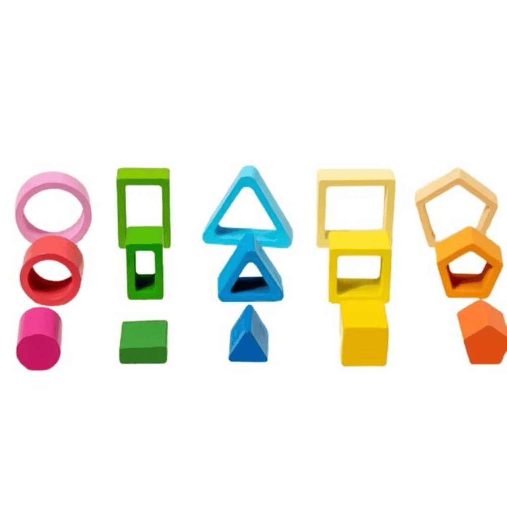 Toy. Geometric Shapes Nesting