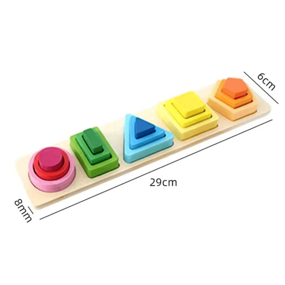 Toy. Geometric Shapes Nesting