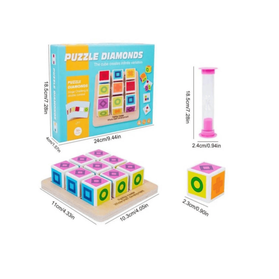 Toy. Puzzle Diamonds