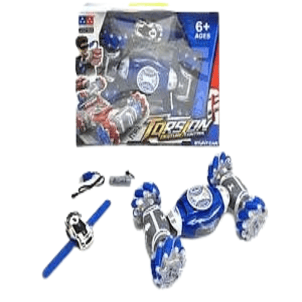 Toy. Radio controlled stunt car - Remote control bracelet