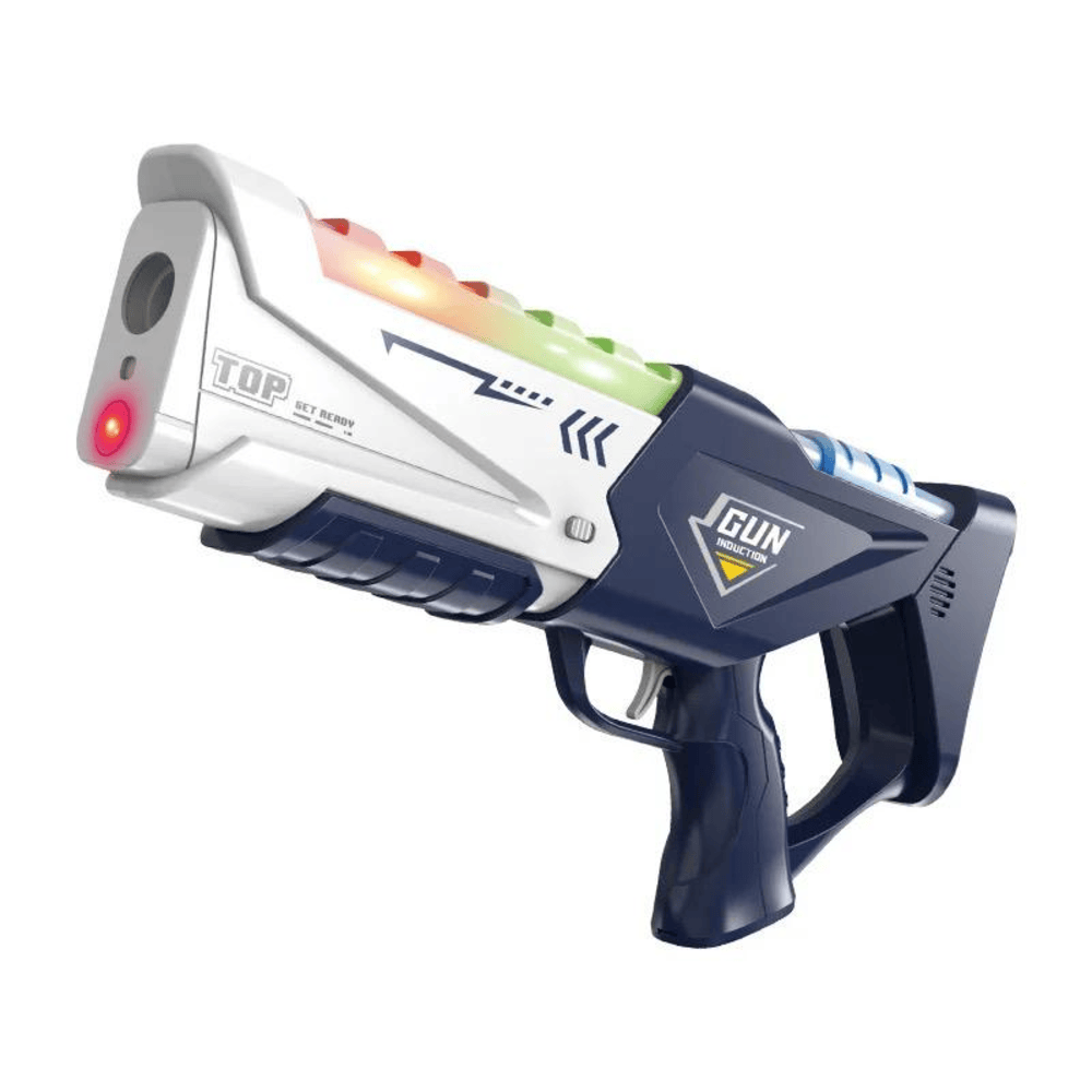 Toy. Laser tag guns with built-in sensors