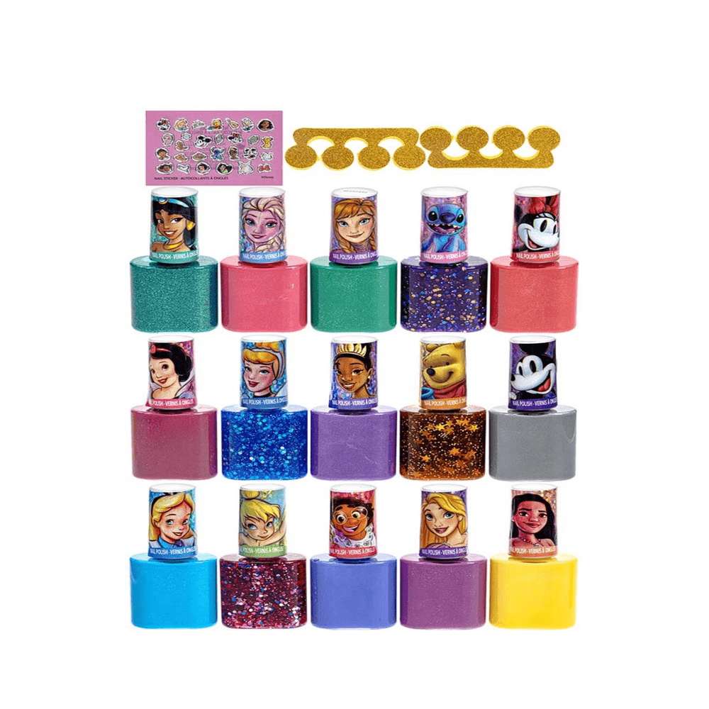 Toy. Disney Princes 18 Pc Nail Polish Set