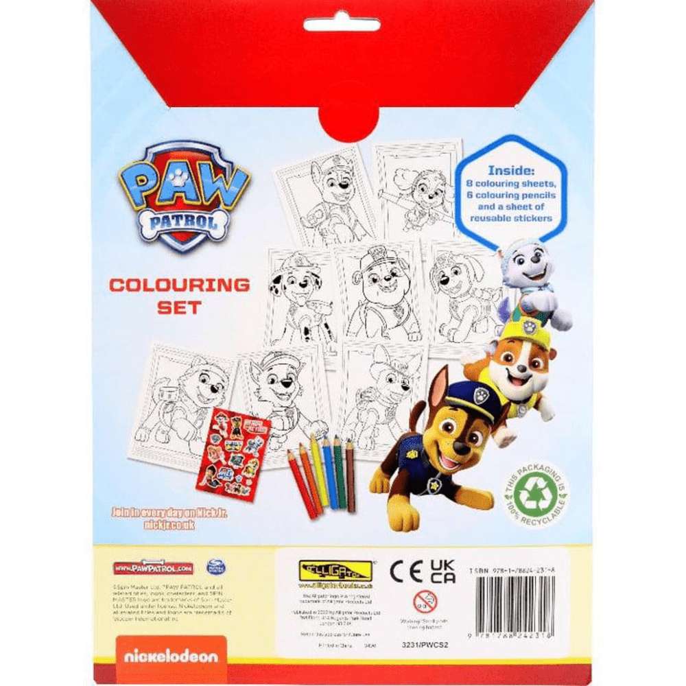 Toy. Nickelodeon PAW Patrol: Colouring Set