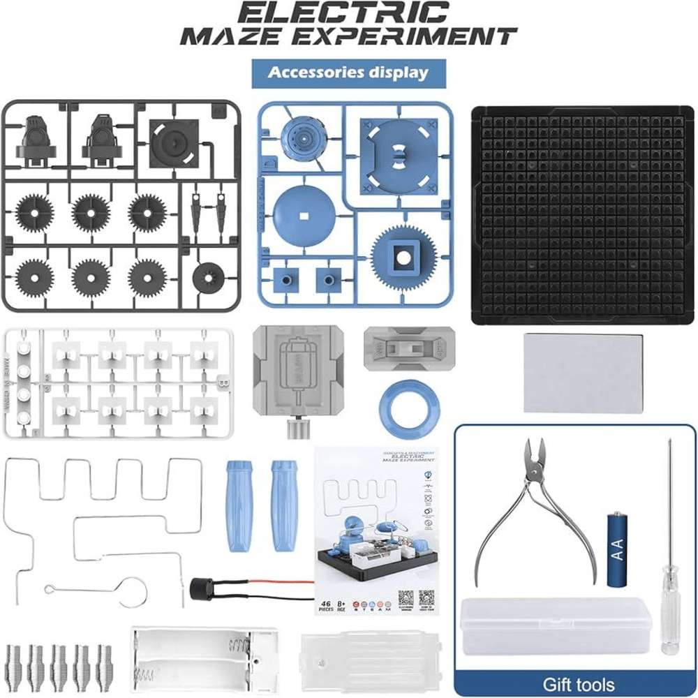 Toy. Electric Maze Experiment STEM Circuit Kit Toys