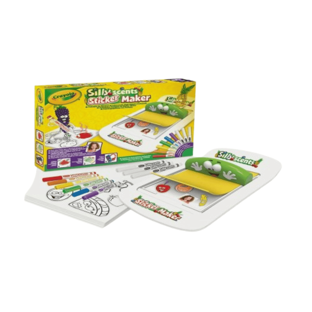Toy. Crayola Silly Scents Sticker Maker Art Kit