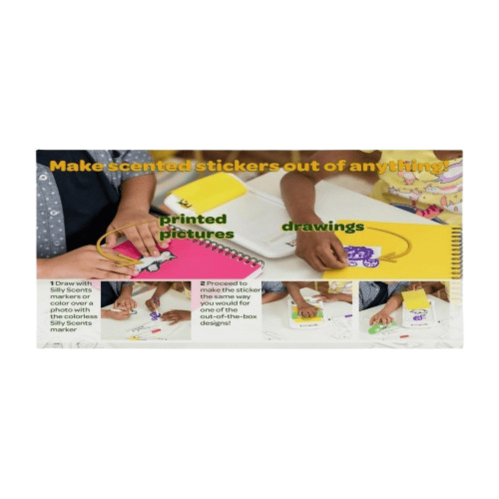 Toy. Crayola Silly Scents Sticker Maker Art Kit