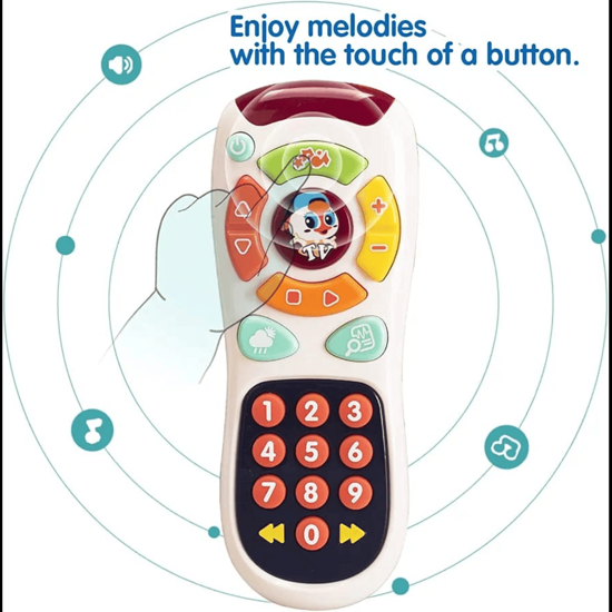 Toy. Remote control game with music and educational games for children