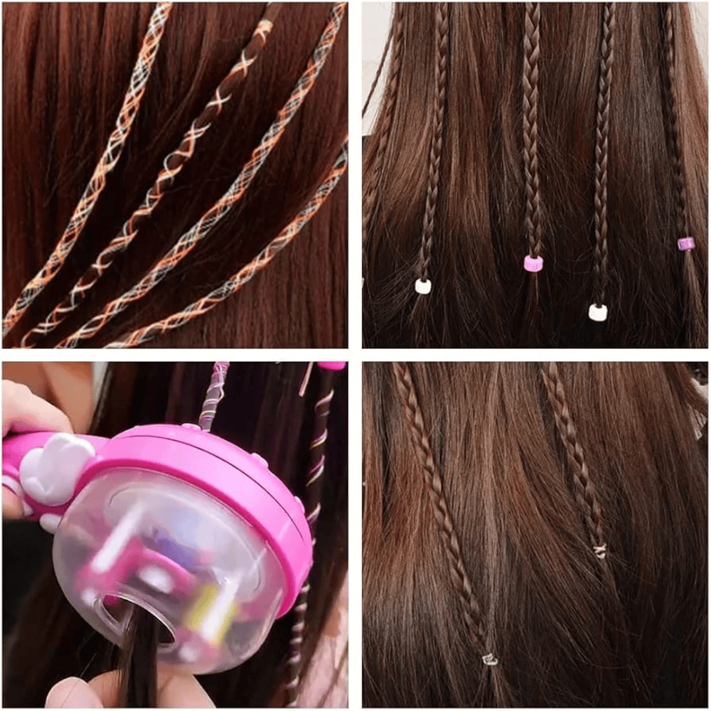 Toy. Braided hair machine
