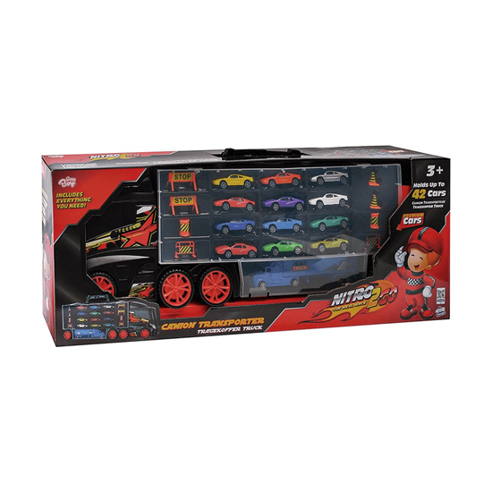 Toy. NewBoy Nitro2Go Die-Cast Camton Transporter