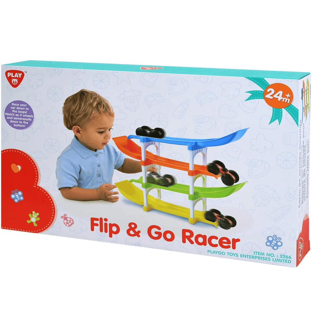 Toy. PlayGo Flip and Go Racer