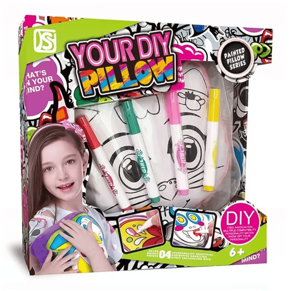 Toy. Js Toys Diy Pillow Painting - Cat