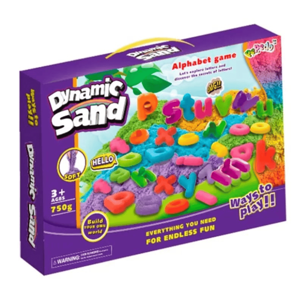 Toy. dynamic sand