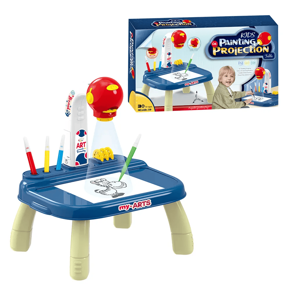 Toy. Projection table for drawing