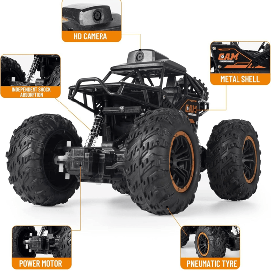 Toy. Off-Road Remote-Control Car Toy with Wi-Fi High Speed Charging 2 ...