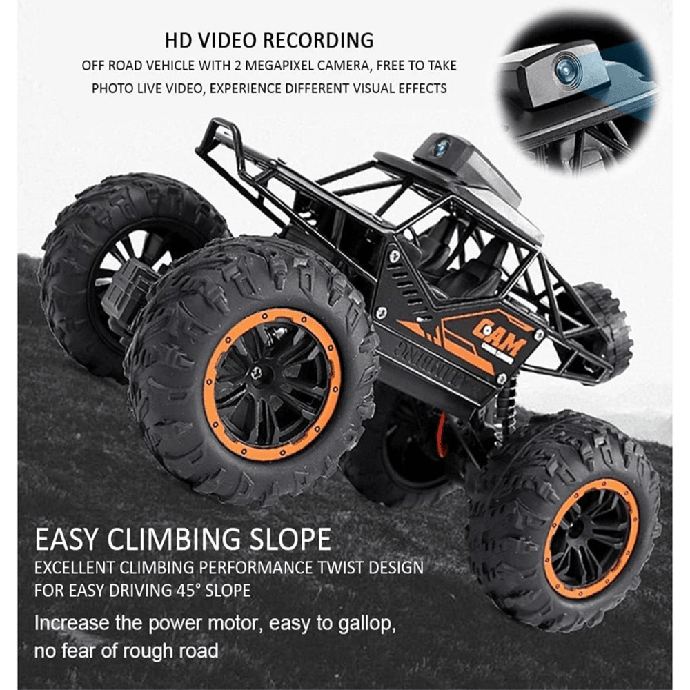 Toy. Off-Road Remote-Control Car Toy with Wi-Fi High Speed Charging 2 ...
