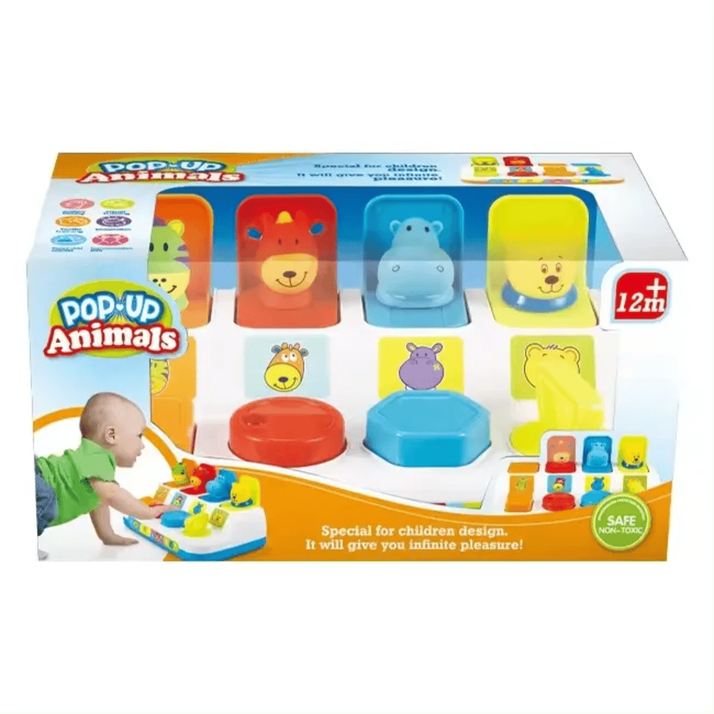 Toy. Pop-Up Animal Shapes