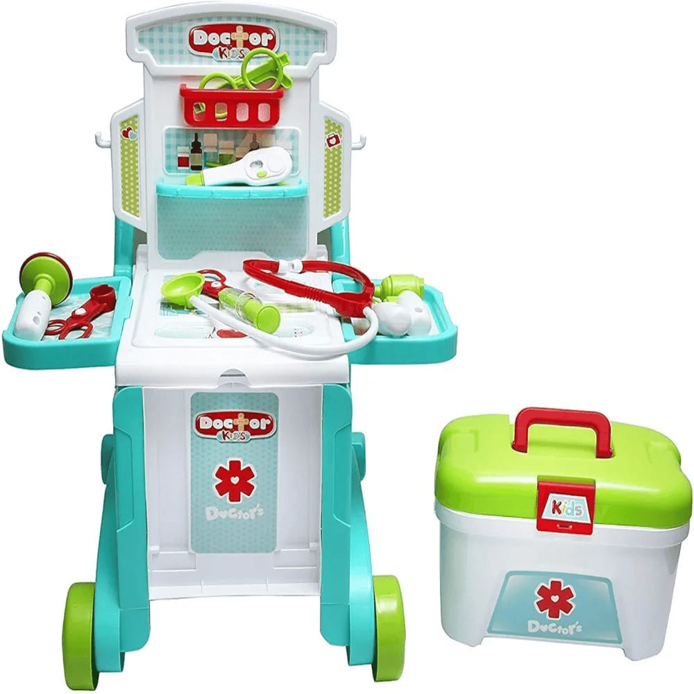 Toy. Doctor Tools Trolley 3 in 1