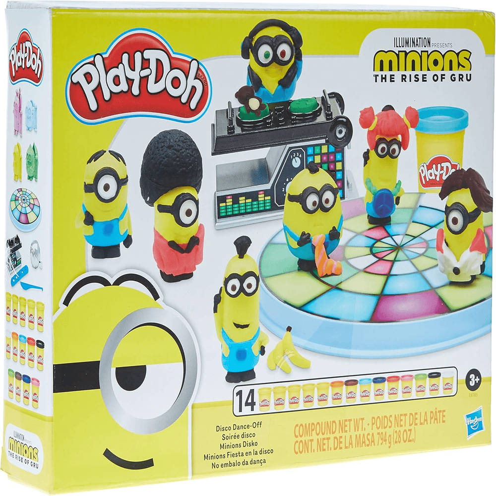 Toy. Mud Disco Minions Set