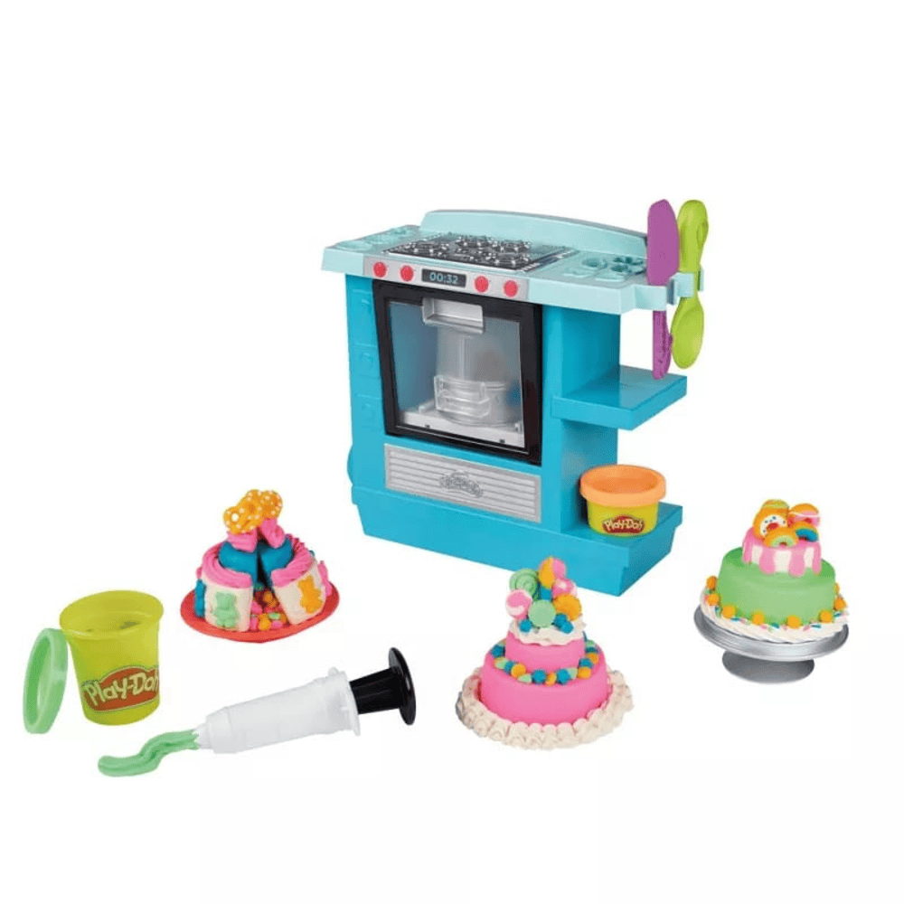 Toy. Rising Cake Oven Mud Set
