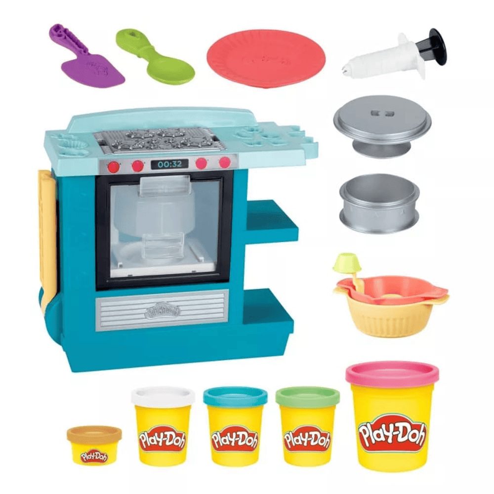 Toy. Rising Cake Oven Mud Set