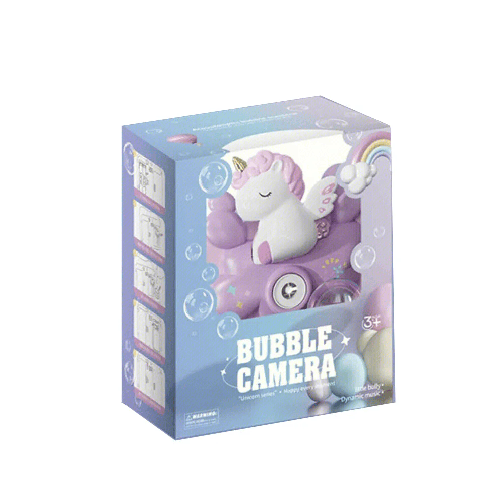 Toy. Bubble Camera Toy for Kids unicorn
