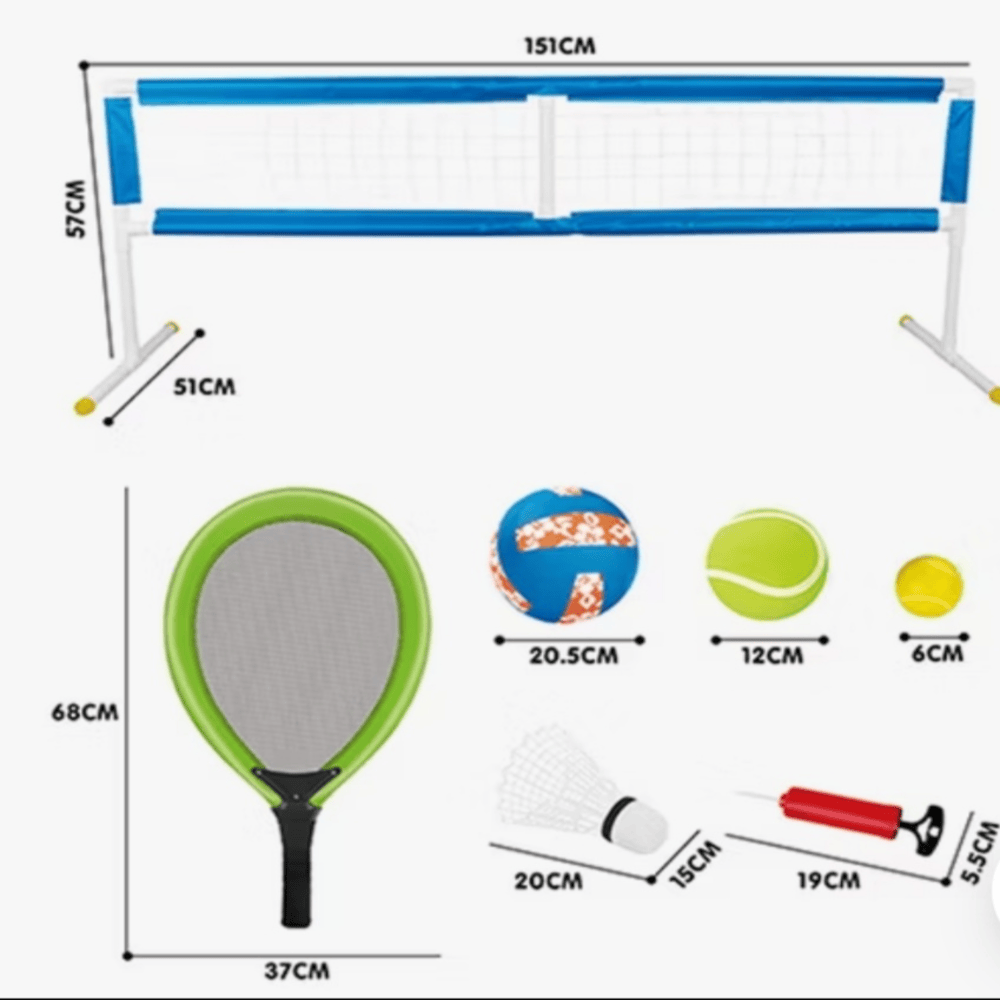 Toy. 3 in 1 sports group