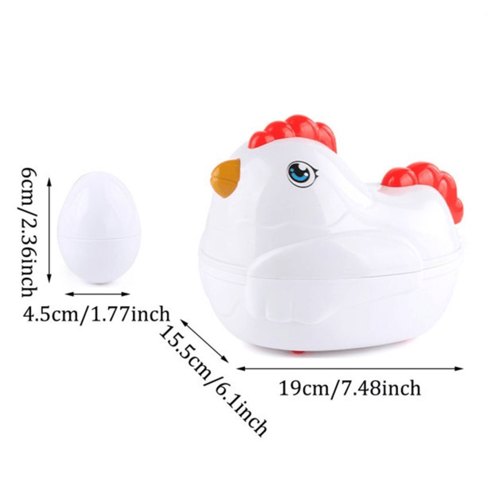 Toy. Egg Toys With Chicken Montessori Colours Matching Set – Assorted ...